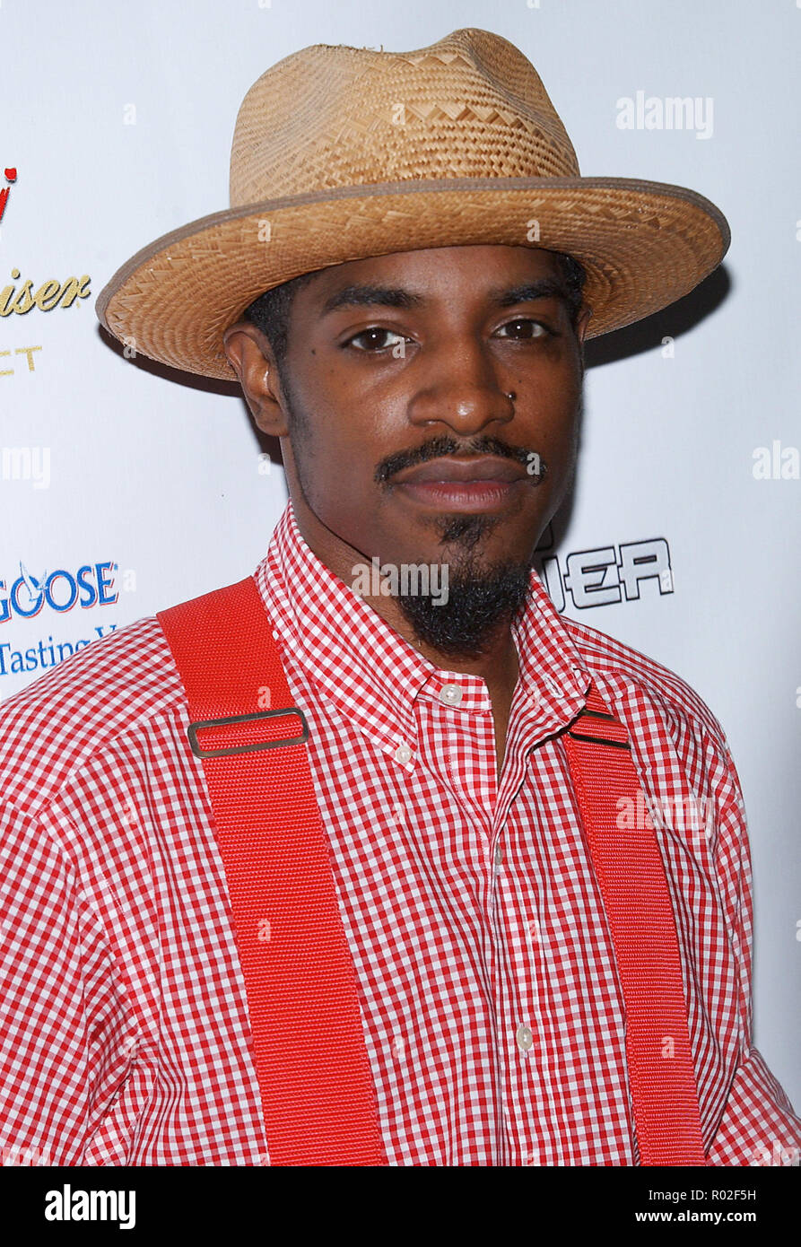 Andre 3000 Benjamin arriving at the PREMIERE The New Power at the ...