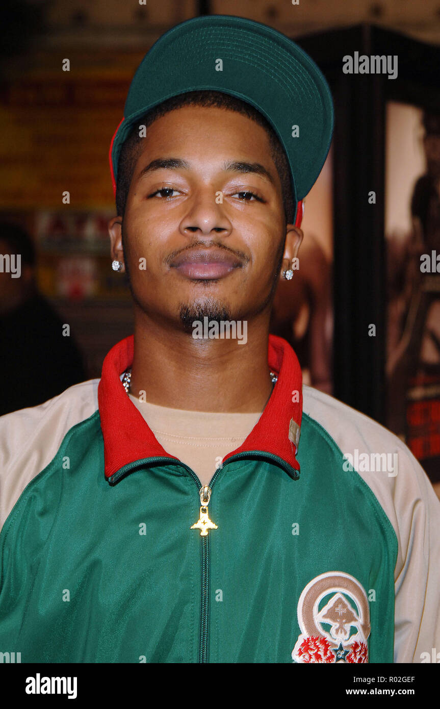 Chingy arriving at the GET RICH OR DIE TRYING Premiere at the Chinese ...