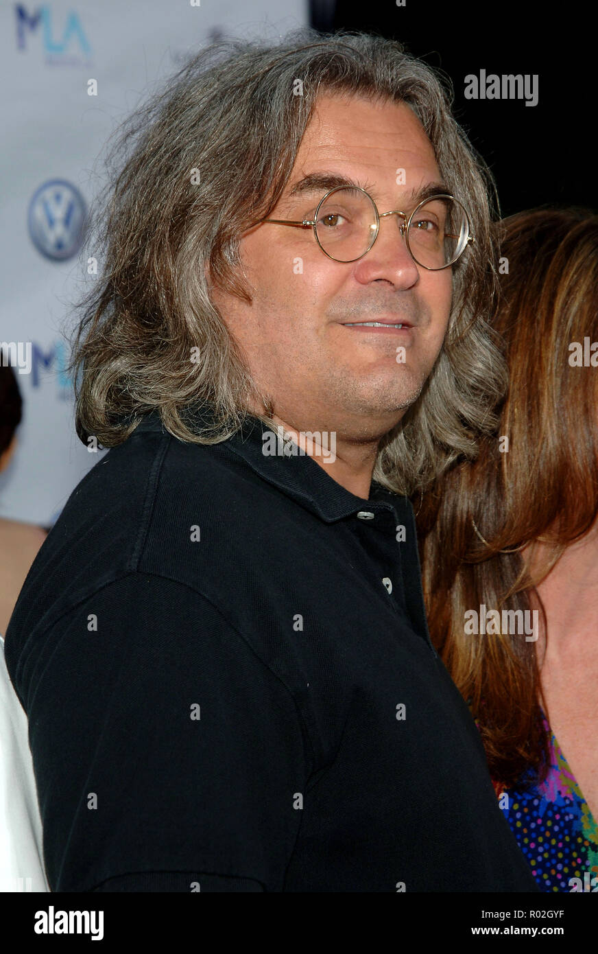 the director Paul Greengrass arriving at the BOURNE ULTIMATUM Premiere ...