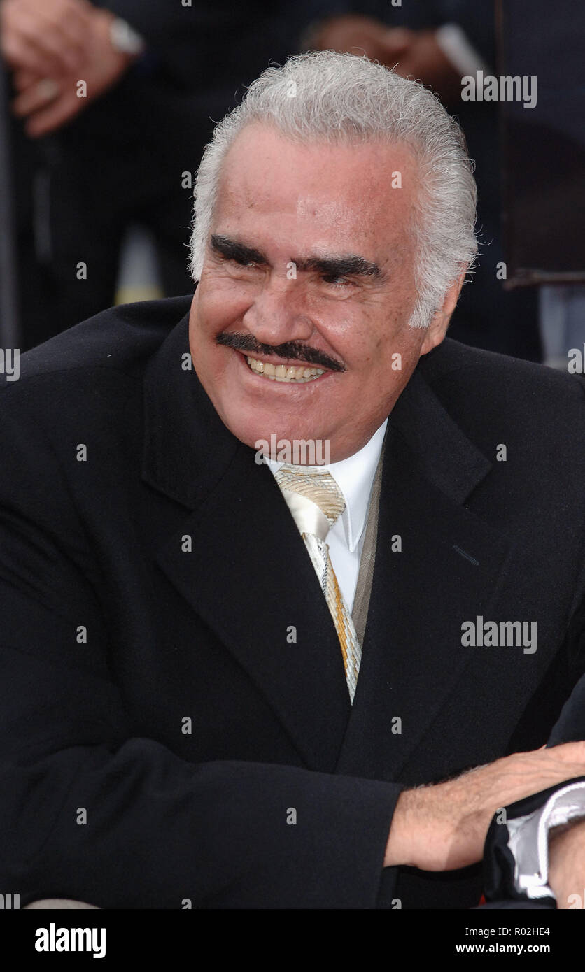 Vincente Fernandez at his son Alejandro Fernandez at the ceremony ...