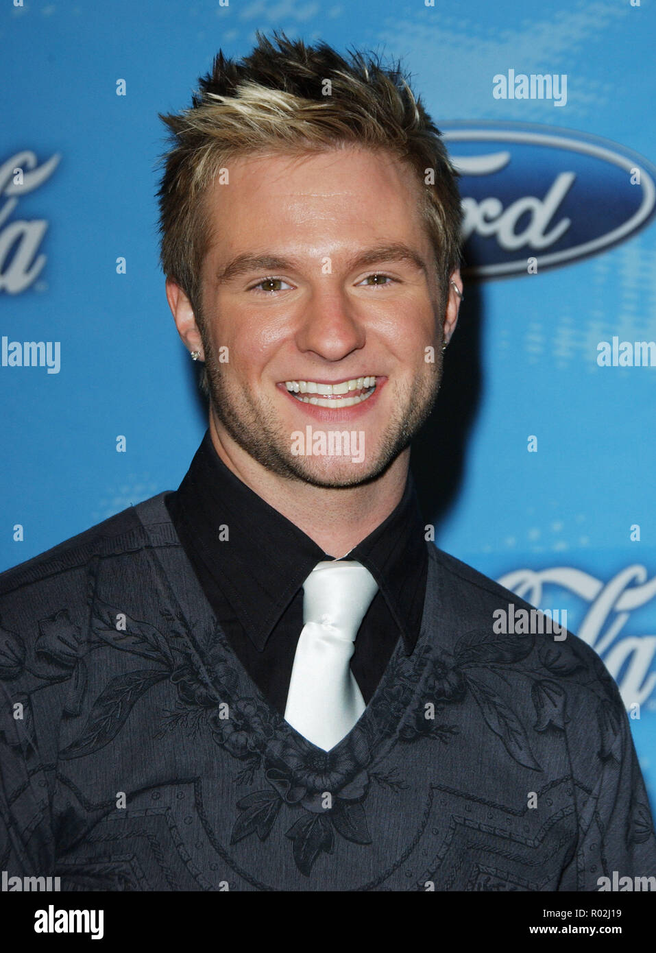Blake Lewis arriving at the AMERICAN IDOL, The Top 12 Final Contestants ...