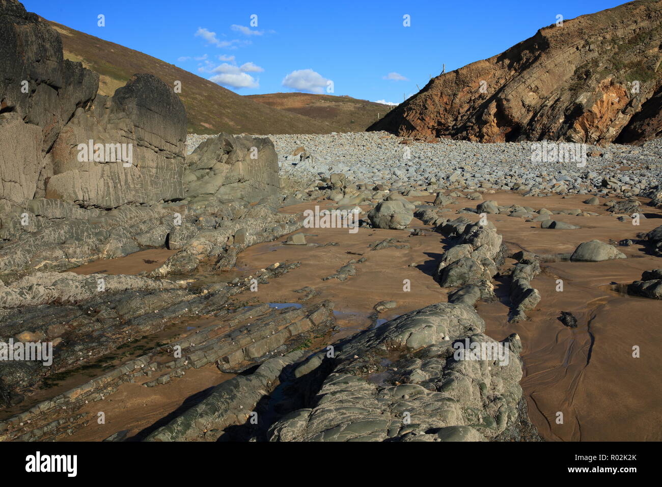 Duckpool beach, Bude, North Cornwall, England Stock Photo - Alamy
