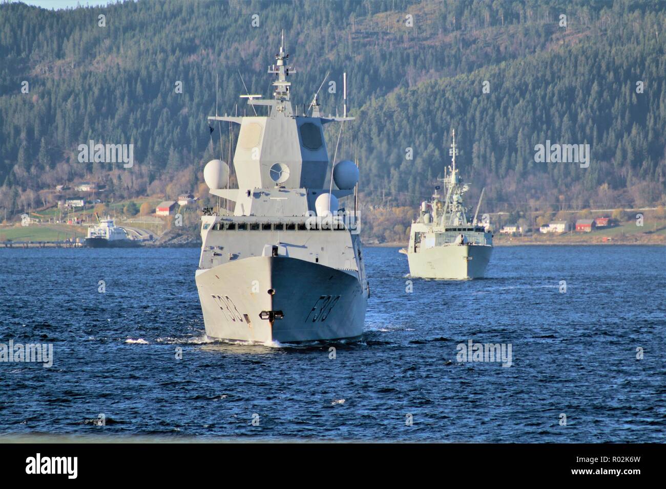 Ships from Standing NATO Maritime Group One (SNMG1) and Two (SNMG2 ...