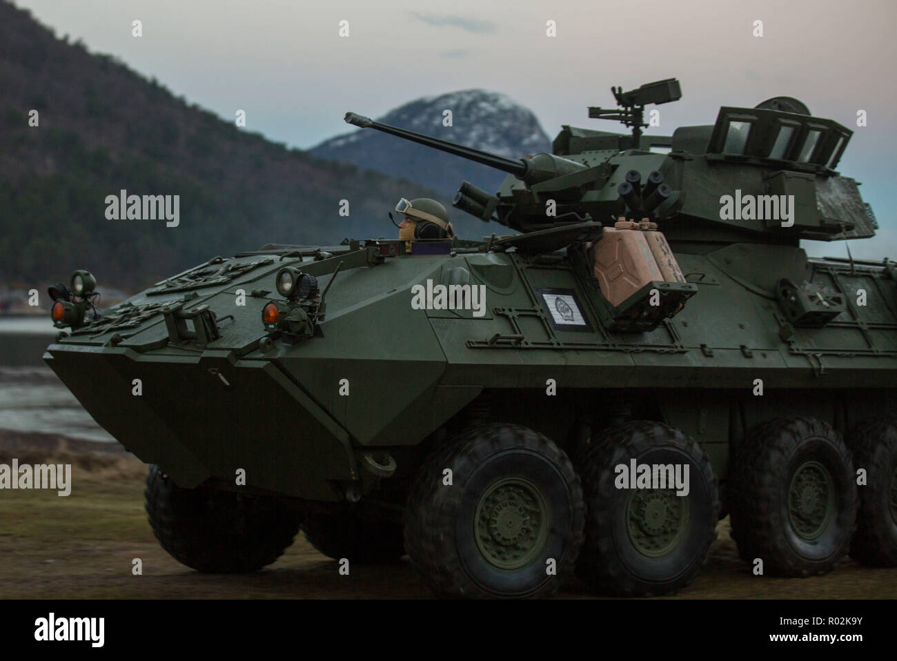 U.S. Marines with 2nd Assault Amphibian Battalion, 2nd Marine Division ...