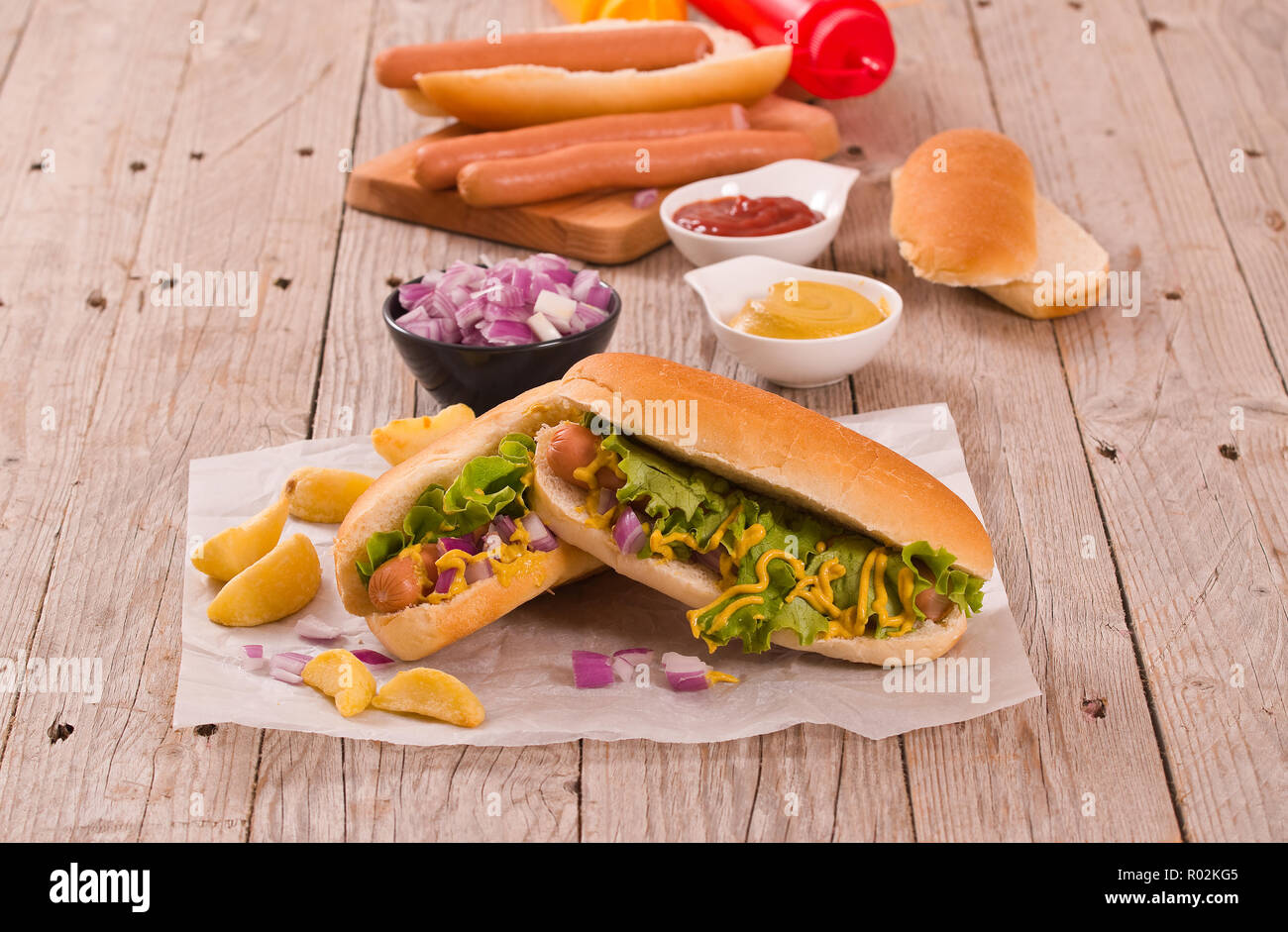 Wurstel grilled hi-res stock photography and images - Alamy