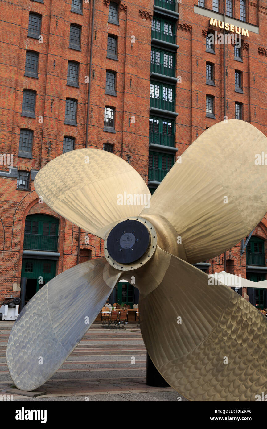 Maritime Museum, HafenCity District, Hamburg, Germany, Europe Stock ...
