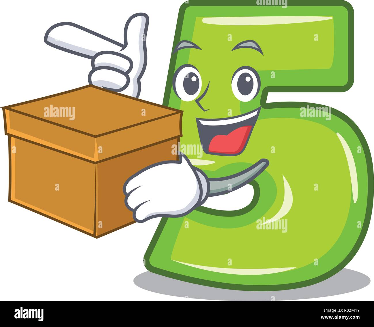 Cardboard box architecture Stock Vector Images - Alamy