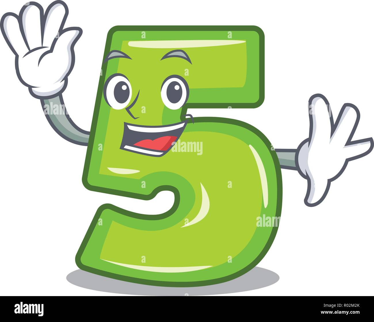 Wave goodbye outdoors Stock Vector Images - Alamy