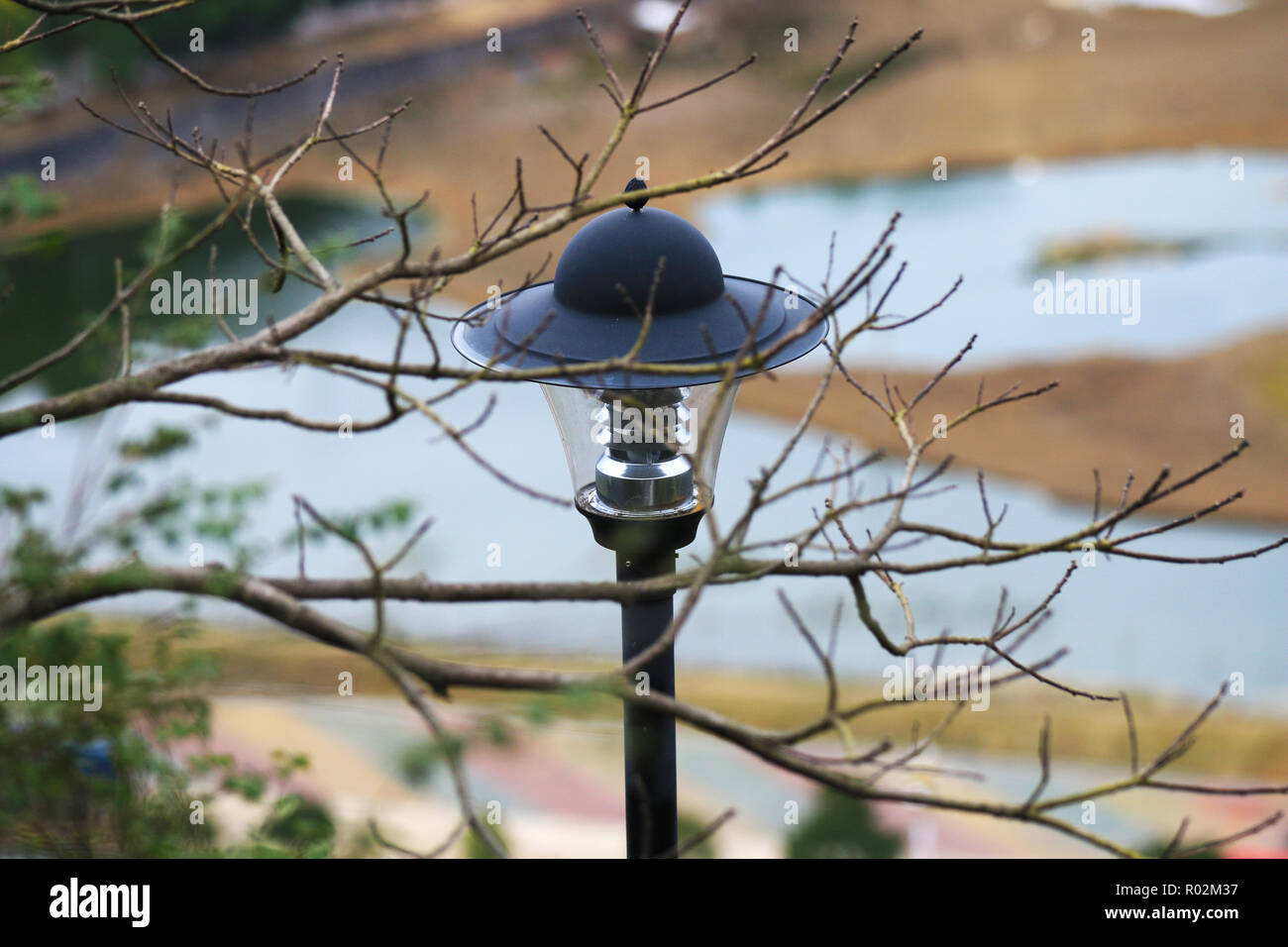 Street lamp feature Stock Photo - Alamy