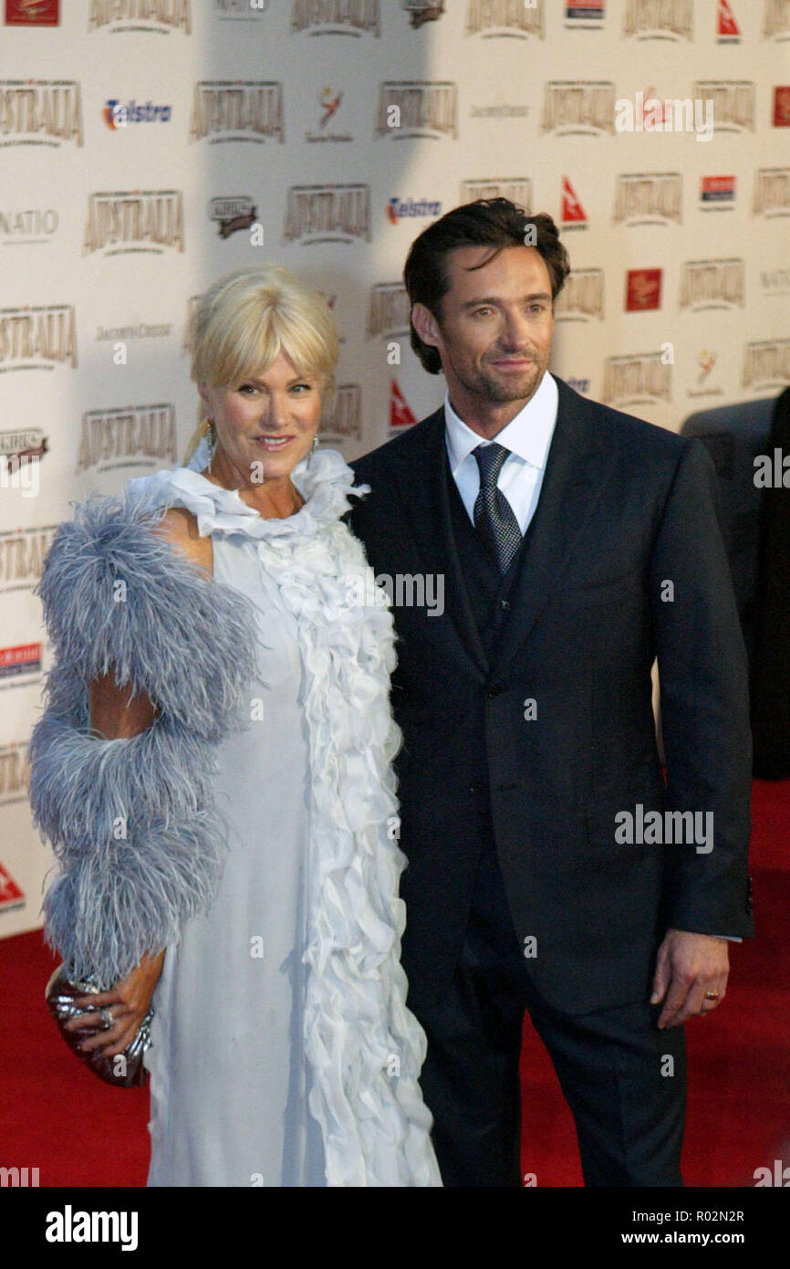 Hugh Jackman and Deborra-Lee Furness The premiere of the movie ...