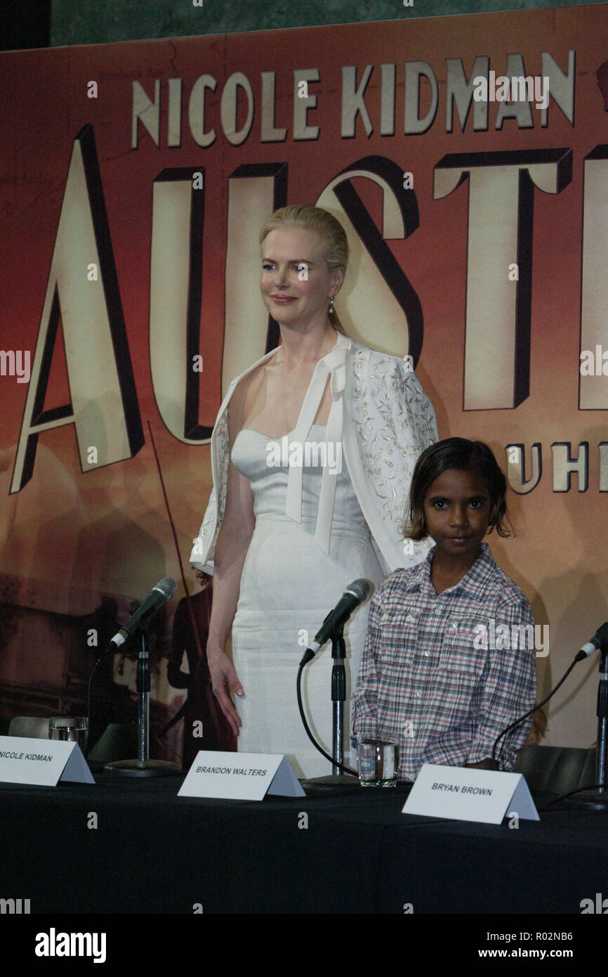 Nicole Kidman and Brandon Walters The media conference held on the ...