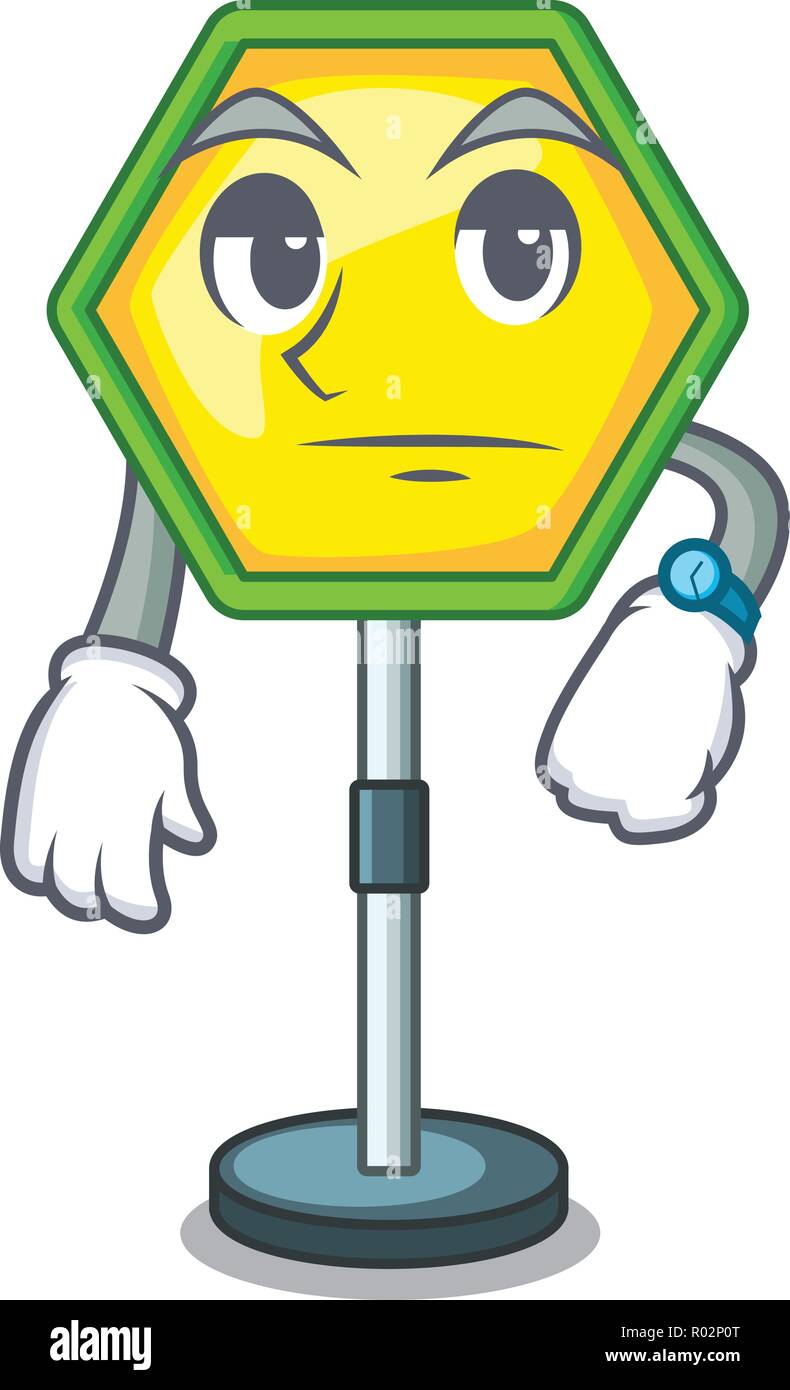 Sign traffic delay Stock Vector Images - Alamy