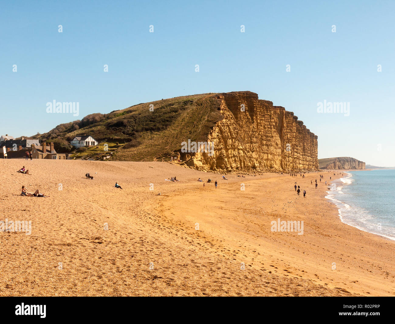 jurassic coast Charmouth dorset cliffs rocks landscape nature tourist ...