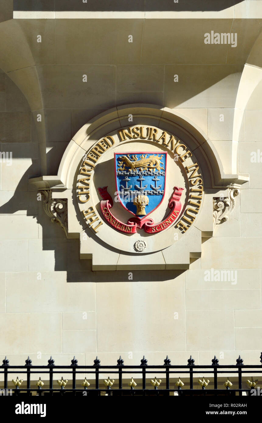 The Chartered Insurance Institute, Lombard Street, London, England, UK ...