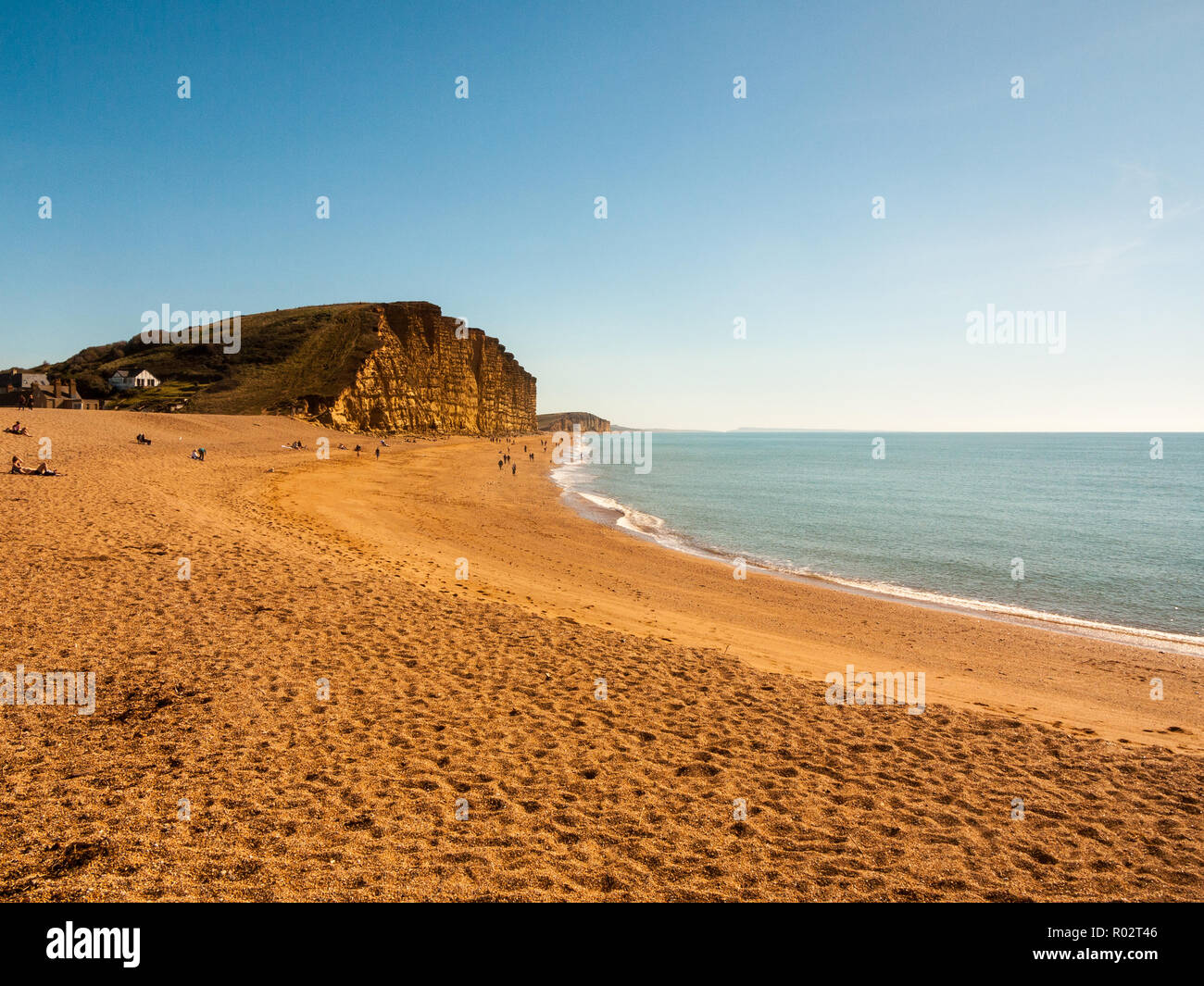 jurassic coast Charmouth dorset cliffs rocks landscape nature tourist ...