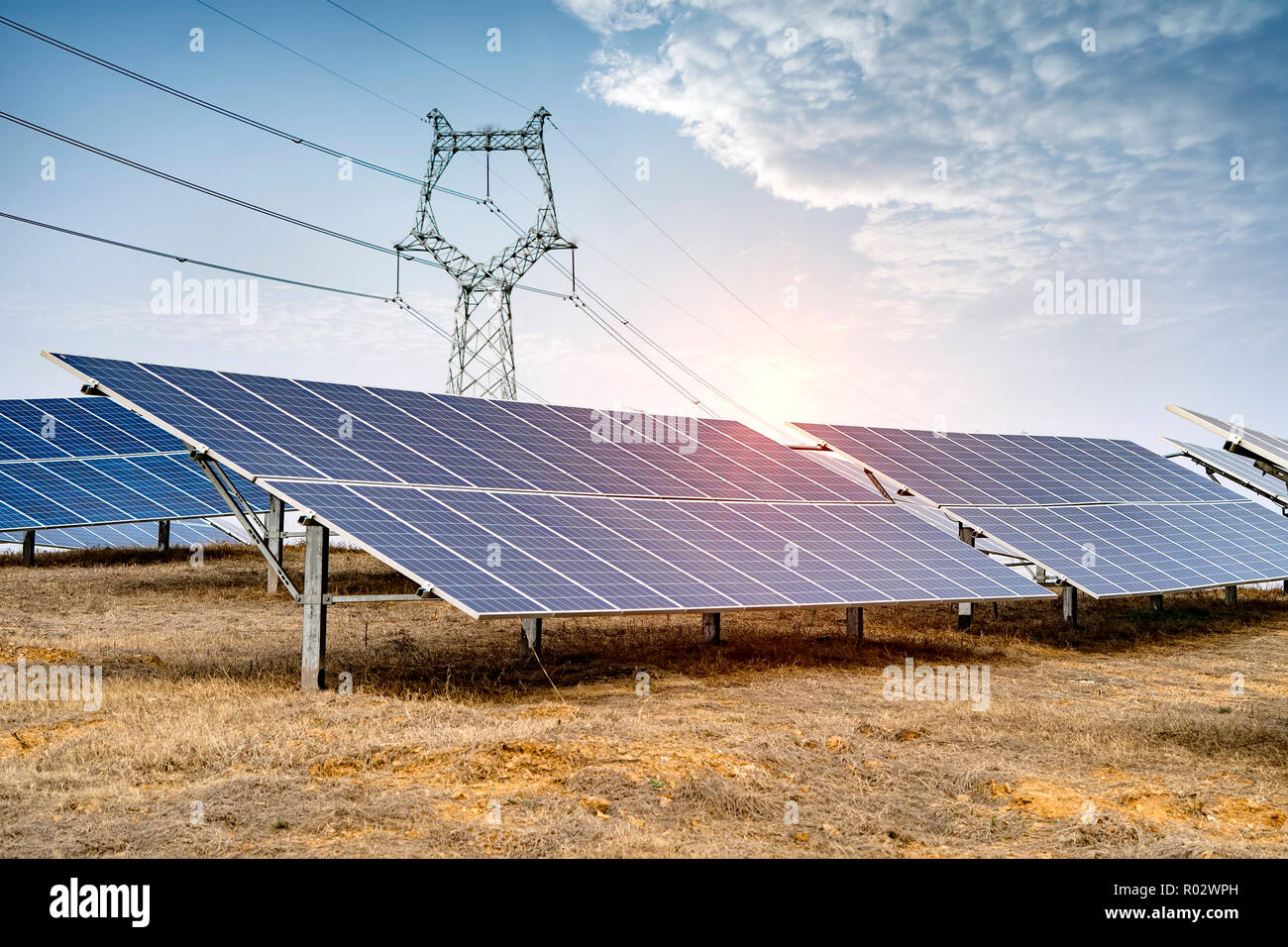 Solar energy modern electric power production technology renewable ...