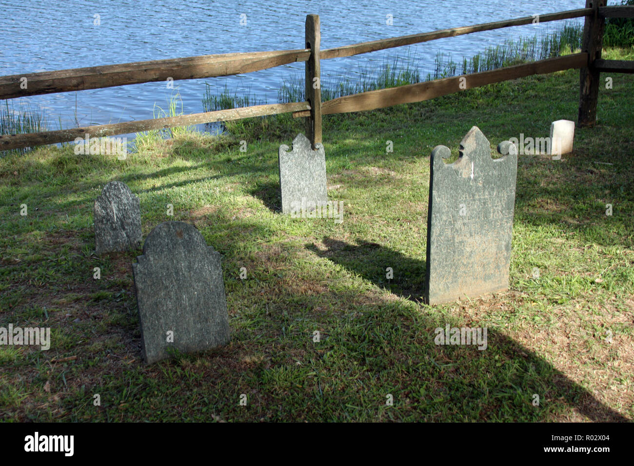 Small old graveyard in rural Virginia, USA Stock Photo - Alamy