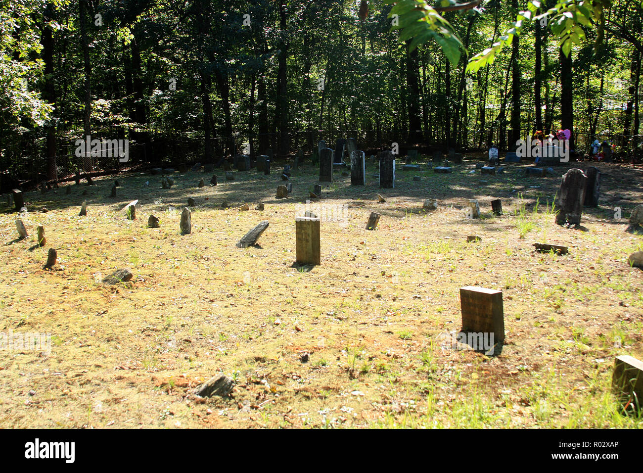 Small old graveyard in rural Virginia Stock Photo - Alamy