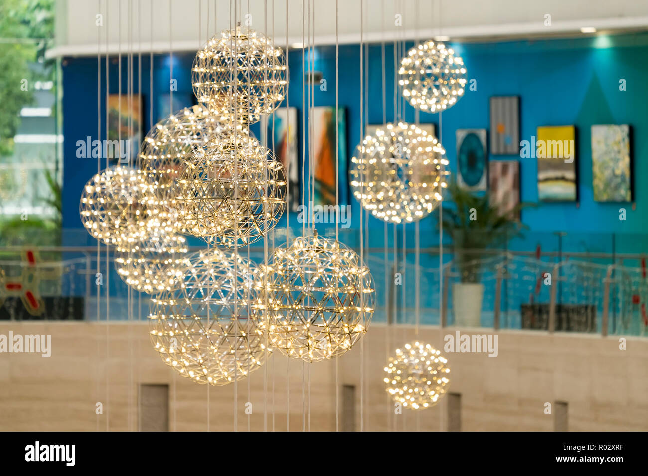 Modern LED light bulbs Stock Photo - Alamy