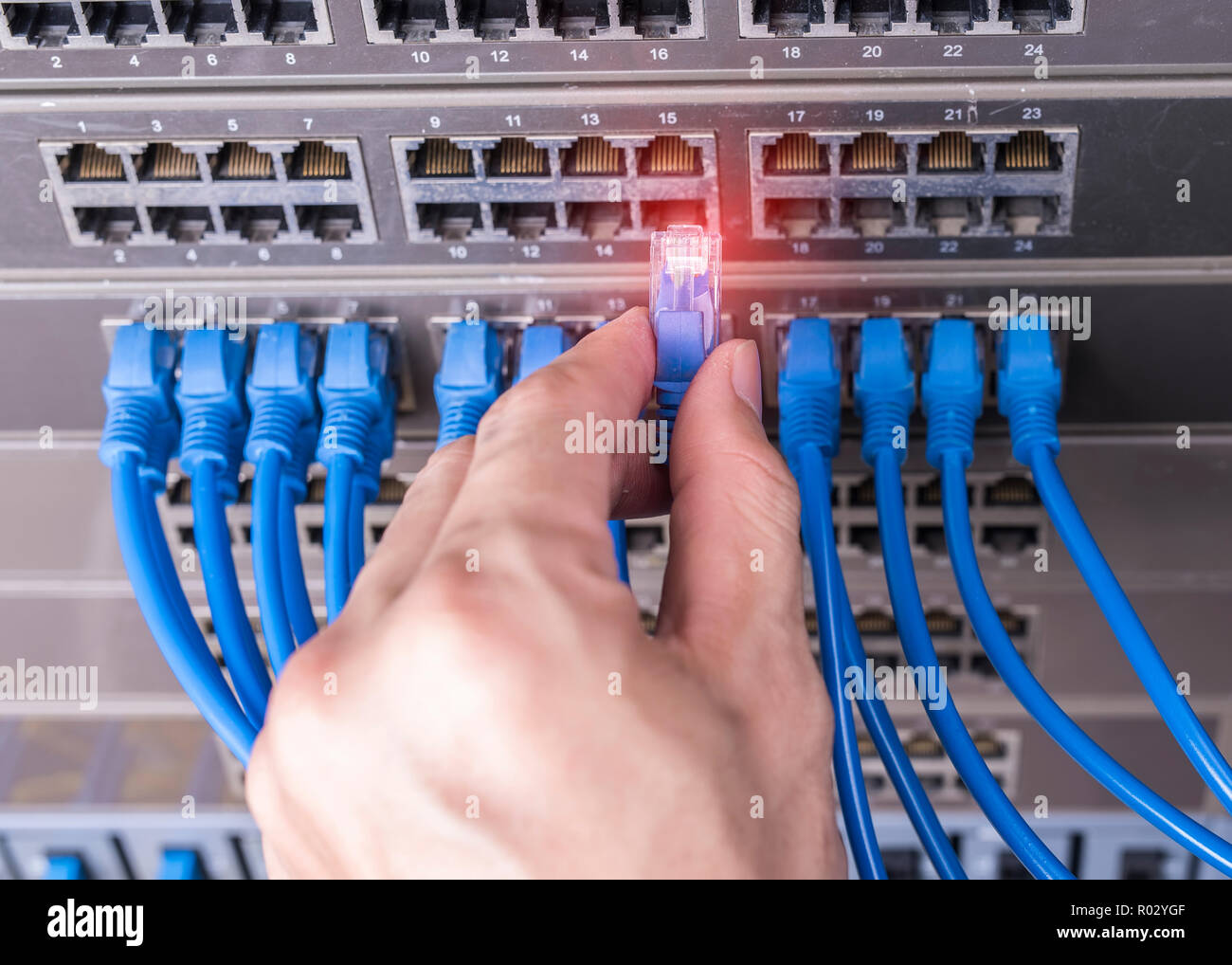 Information Technology Computer Network, Telecommunication Ethernet ...