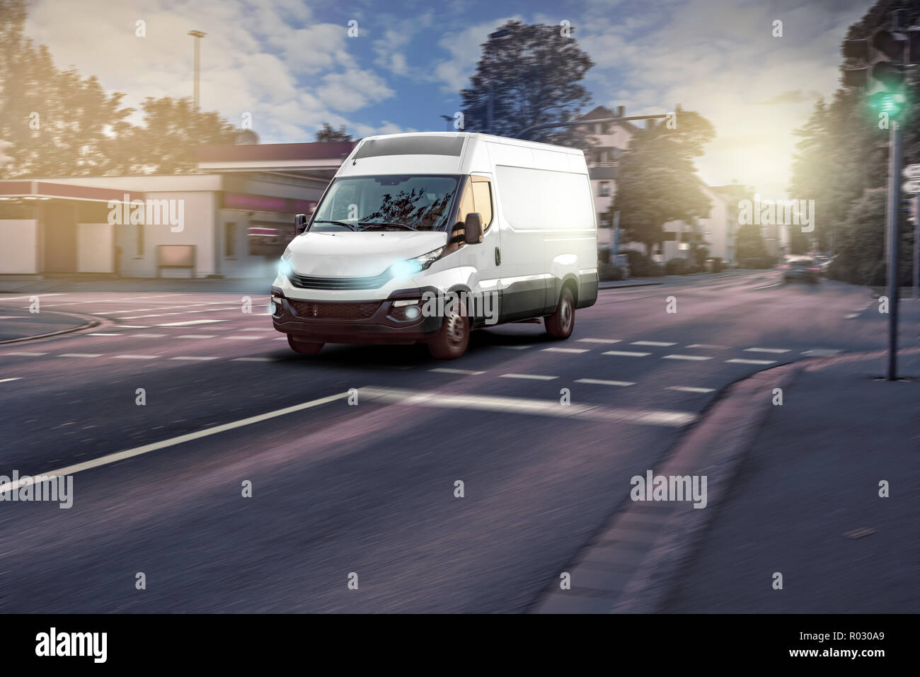 Transporter van hi-res stock photography and images - Alamy