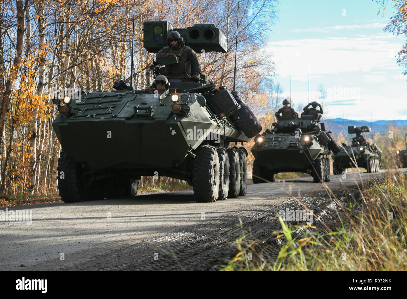 Military reconnaissance vehicles hi-res stock photography and images ...