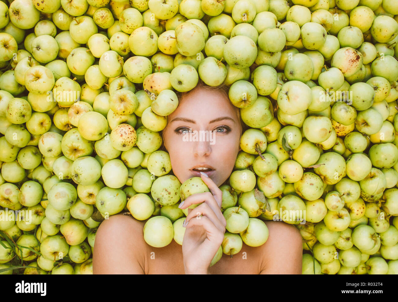 Apples Model High Resolution Stock Photography and Images - Alamy
