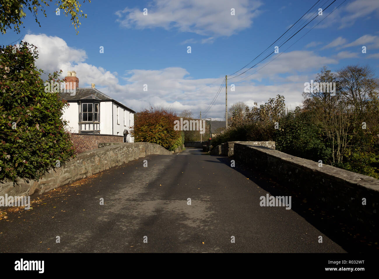 Clun bridge hi-res stock photography and images - Alamy