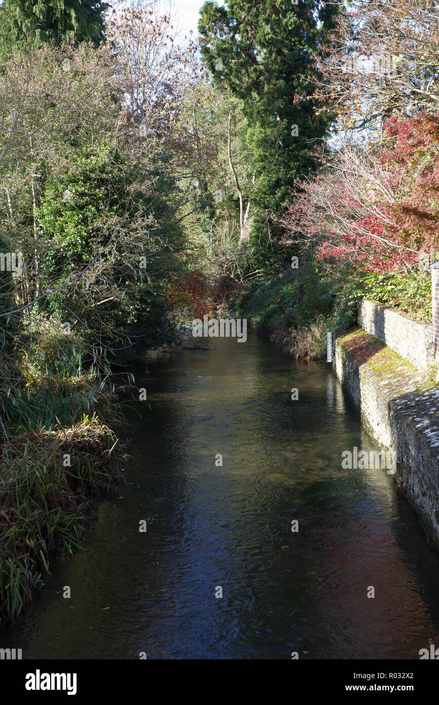 A River in Clun, Shropshire,UK Stock Photo - Alamy