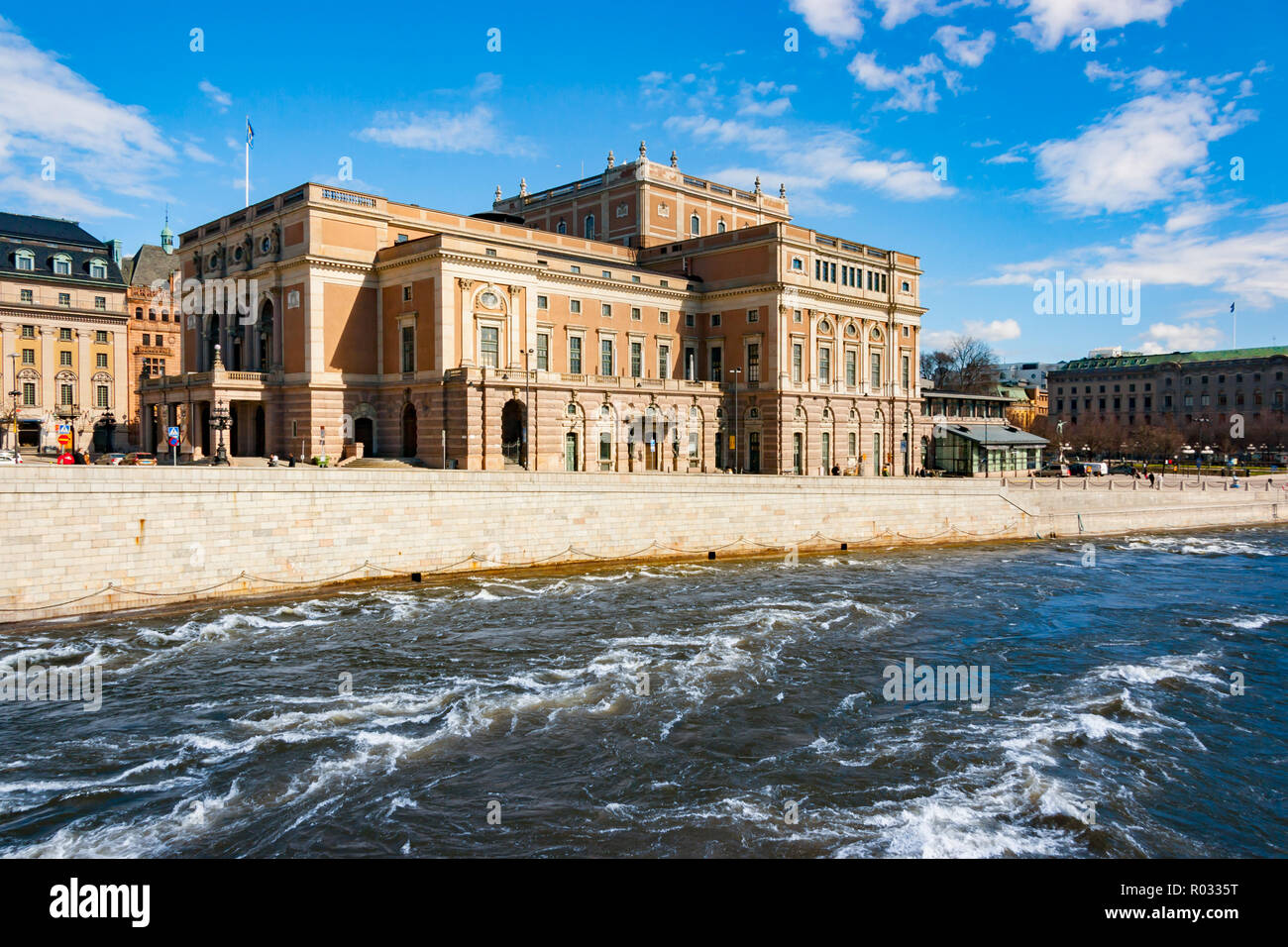 Royal Swedish Opera building exterior, Norrmalm, Stockholm, Sweden ...