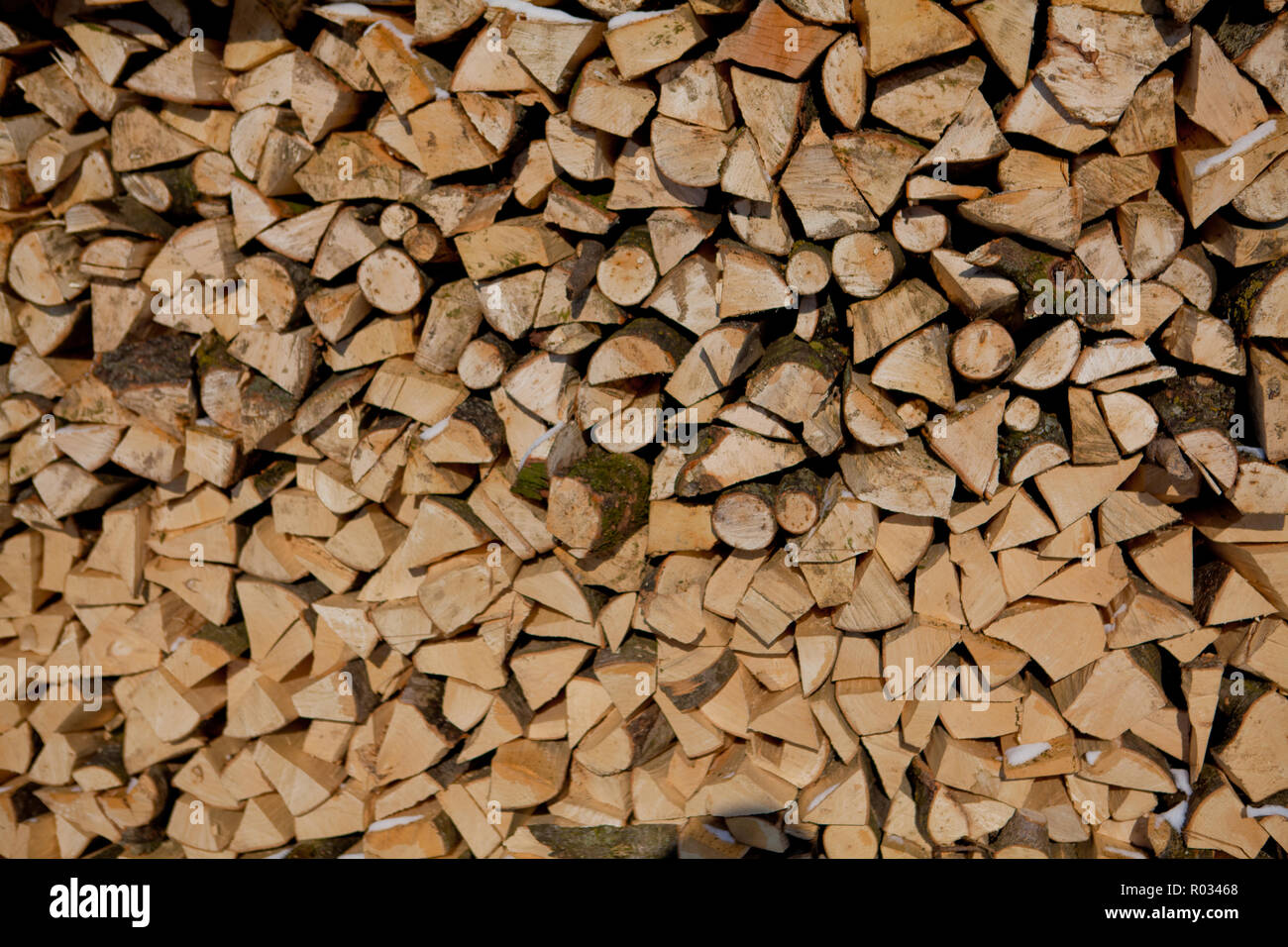 Firewood texture, after the sawing wood. Firewood texture Stock Photo ...