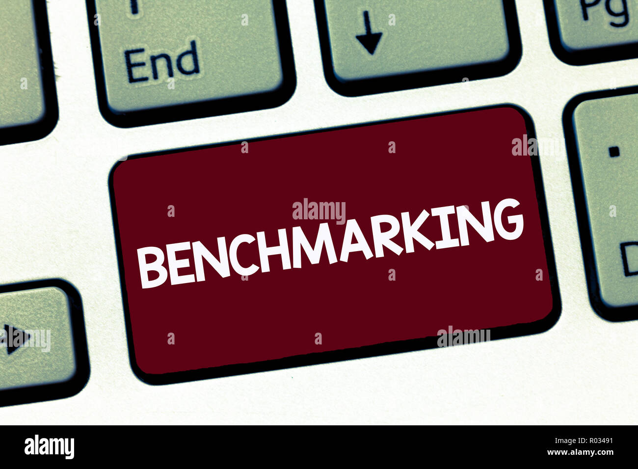 Handwriting Text Benchmarking Concept Meaning Evaluate Something By Comparison With A Standard