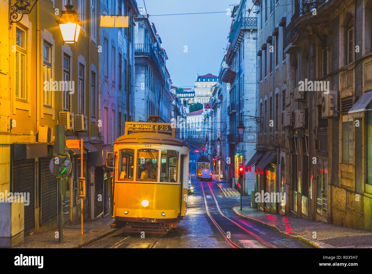 Tram lisbon tram line 28 tram hi-res stock photography and images - Alamy