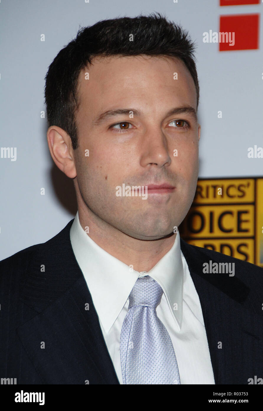 Ben Affleck arriving at the 12th Annual Critics Choice Awards ( from ...