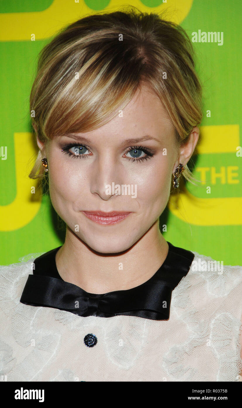 Kristen Bell arriving at the CW tca Winter Party at the Ritz Carlton ...