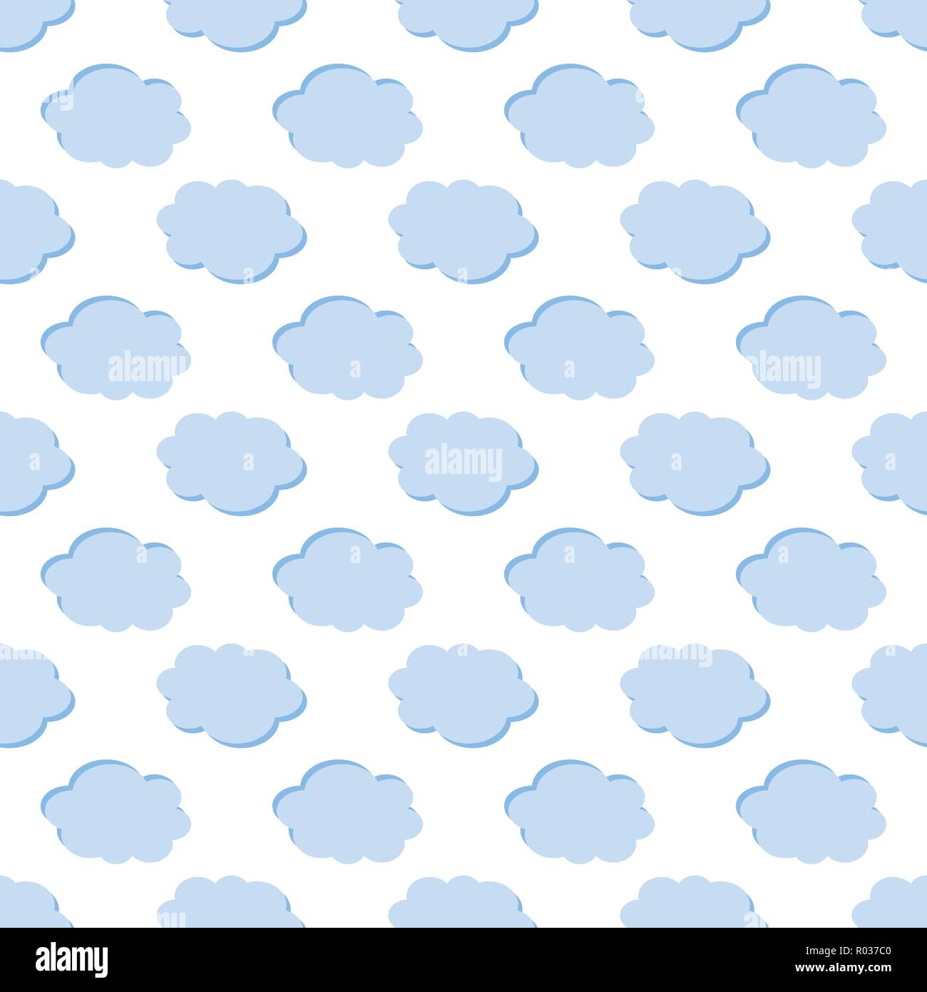 Clouds weather seamless pattern background Stock Vector Image & Art - Alamy