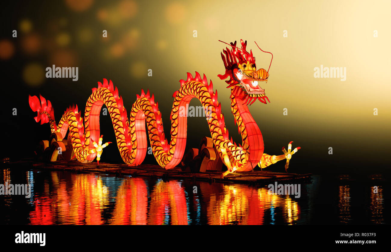 Dragon chinatown gate chinese celebration festival hi-res stock ...