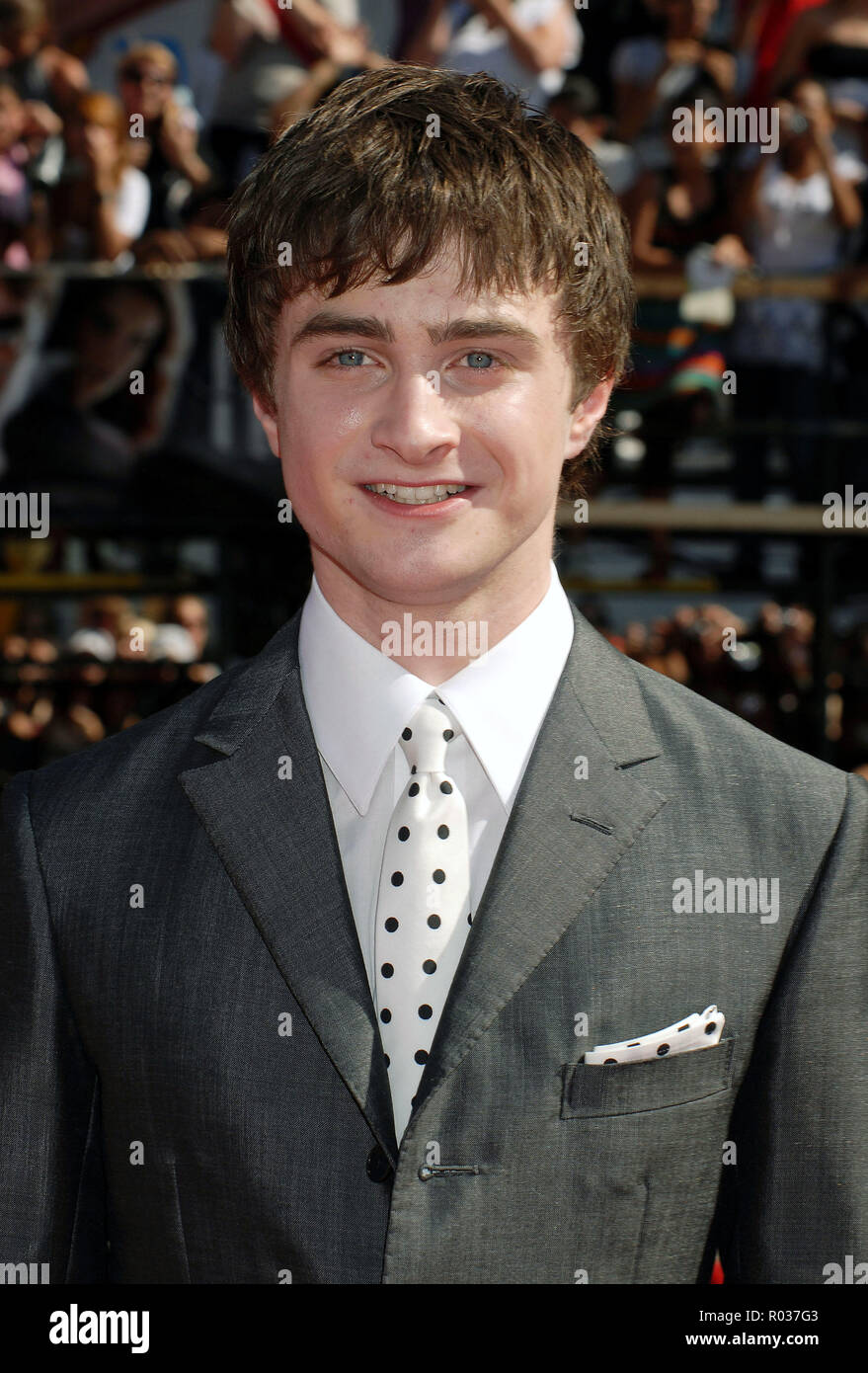 Daniel Radcliffe arriving at the HARRY POTTER and the Order of the ...