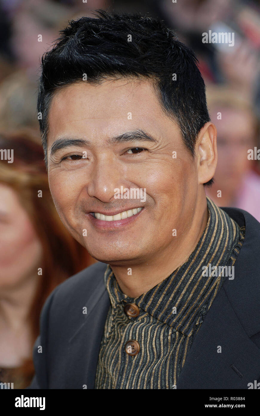 Chow Yun Fat arriving at the PIRATES of the CARIBBEAN, at Word End ...