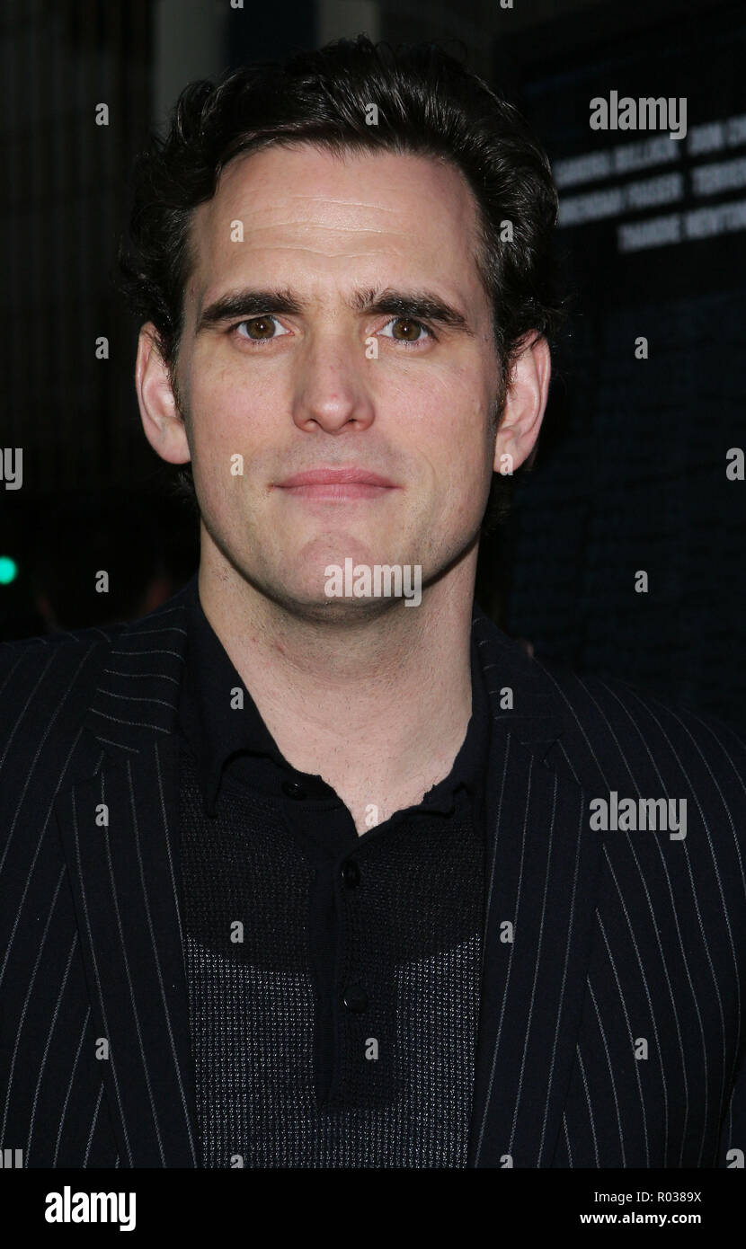 Matt Dillon arriving at the Crash Premiere at the Academy Of Motion ...