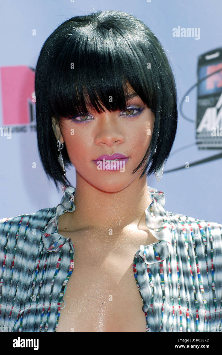 Rihanna at the MTV Movie Awards at the Universal Amphitheatre in Los ...
