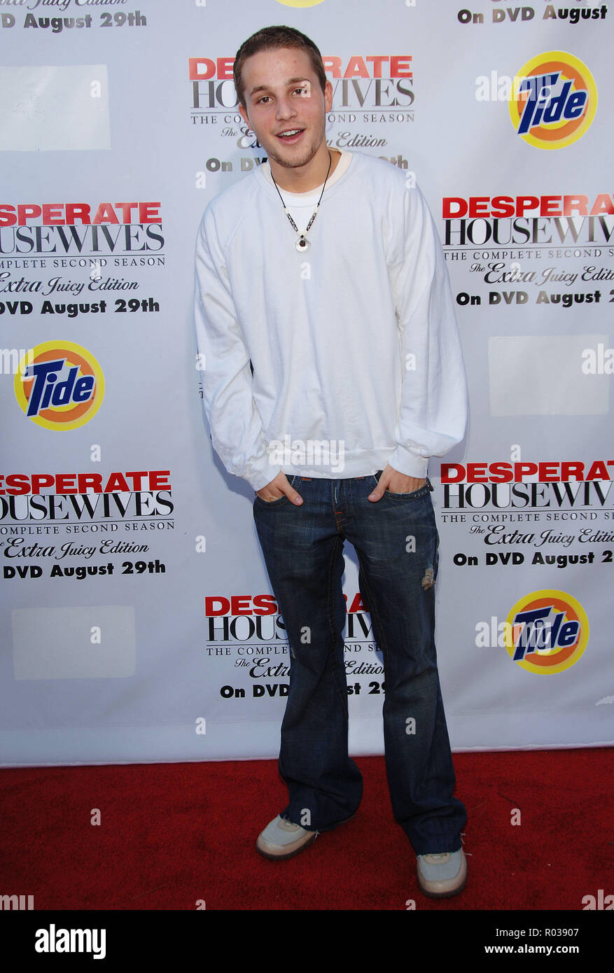 Shawn Pyfrom arriving at the DESPERATE HOUSEWIFES: Extra Juicy Edition ...