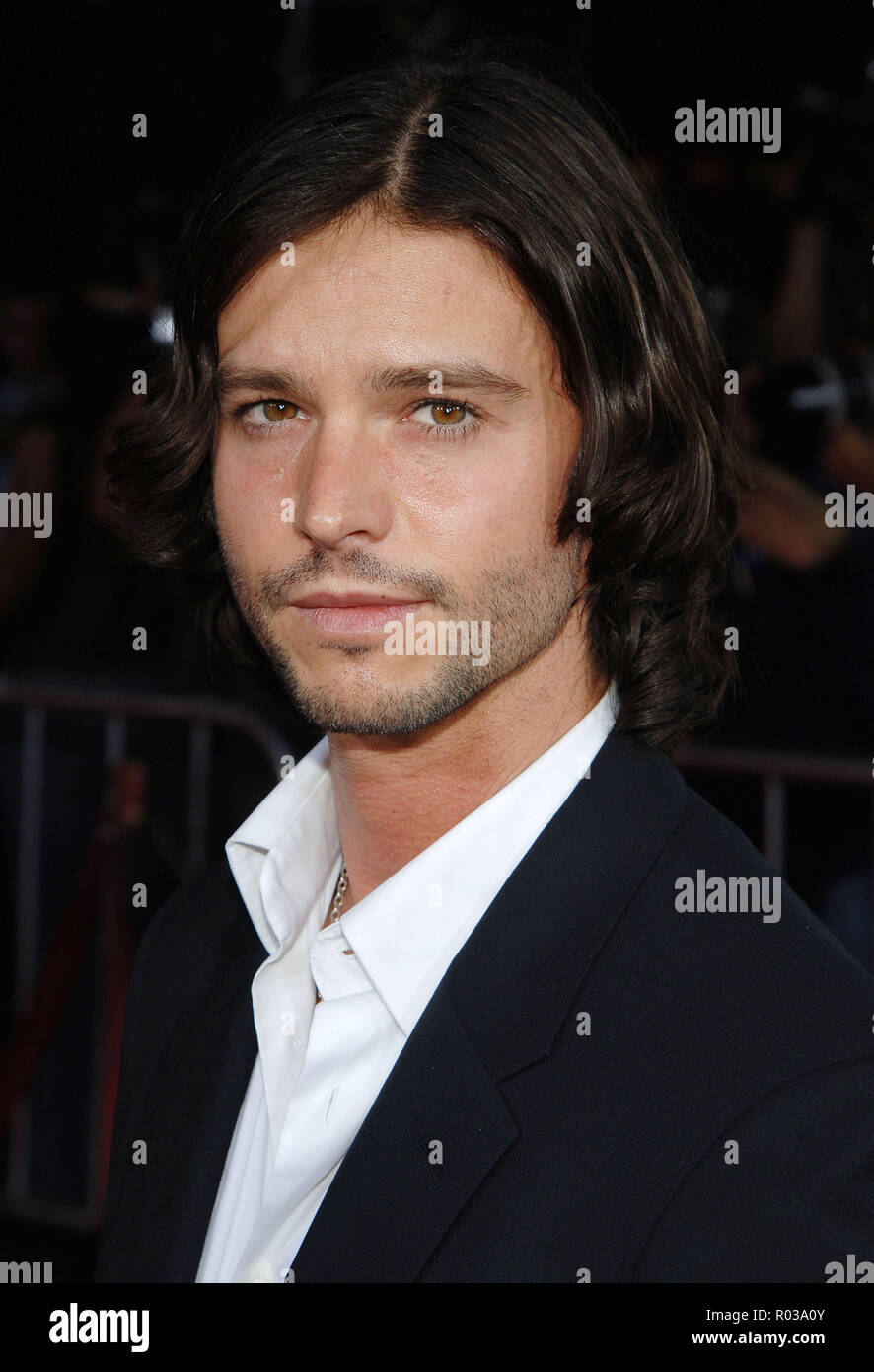 Jason Behr arriving at the Just Like Heaven Premiere at the Chinse ...