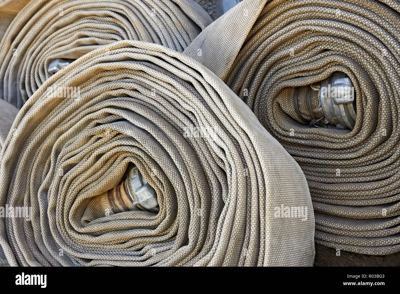 Fire hose couplings hi-res stock photography and images - Alamy
