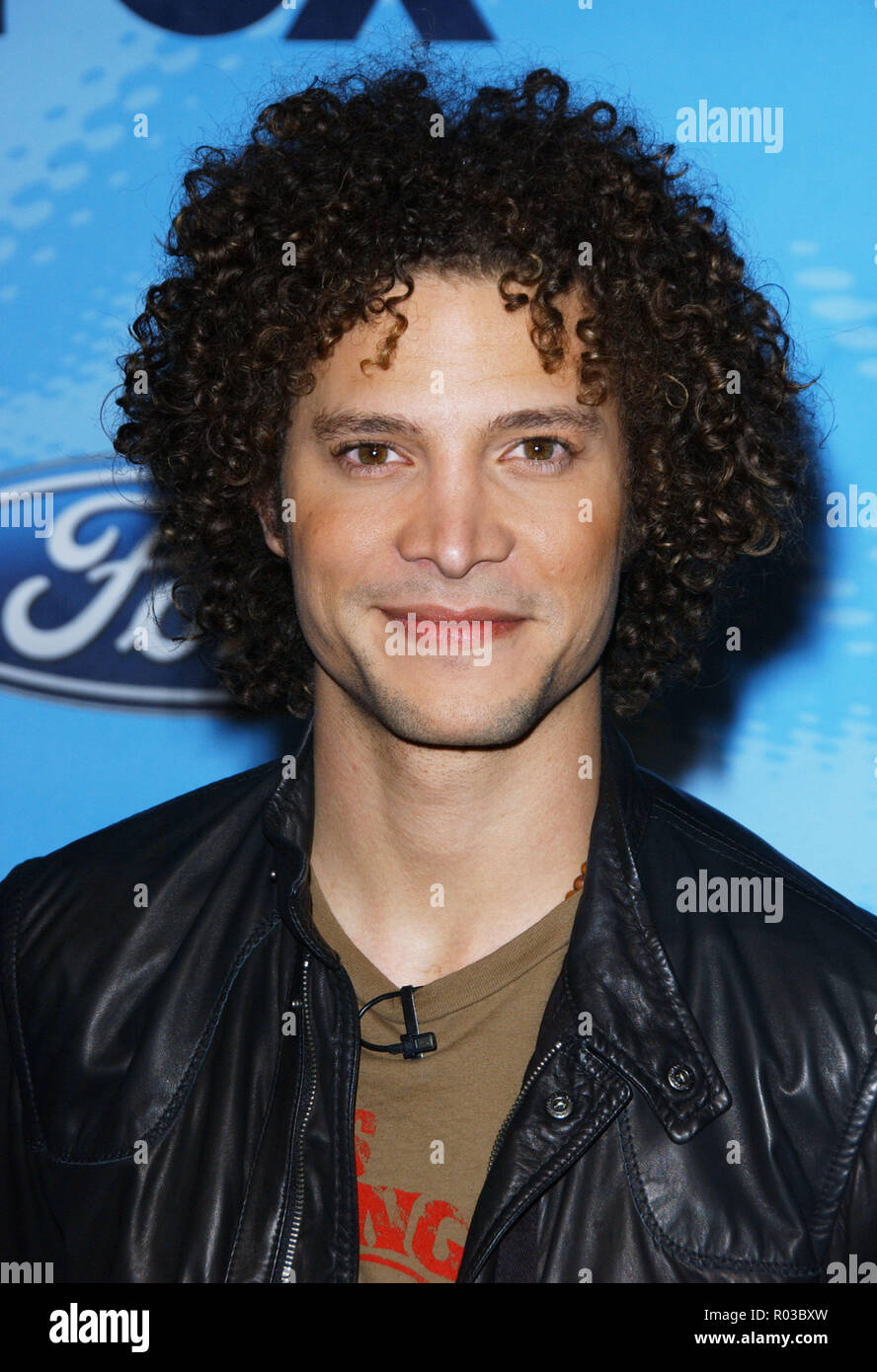 Justin Guarini arriving at the AMERICAN IDOL, The Top 12 Final ...