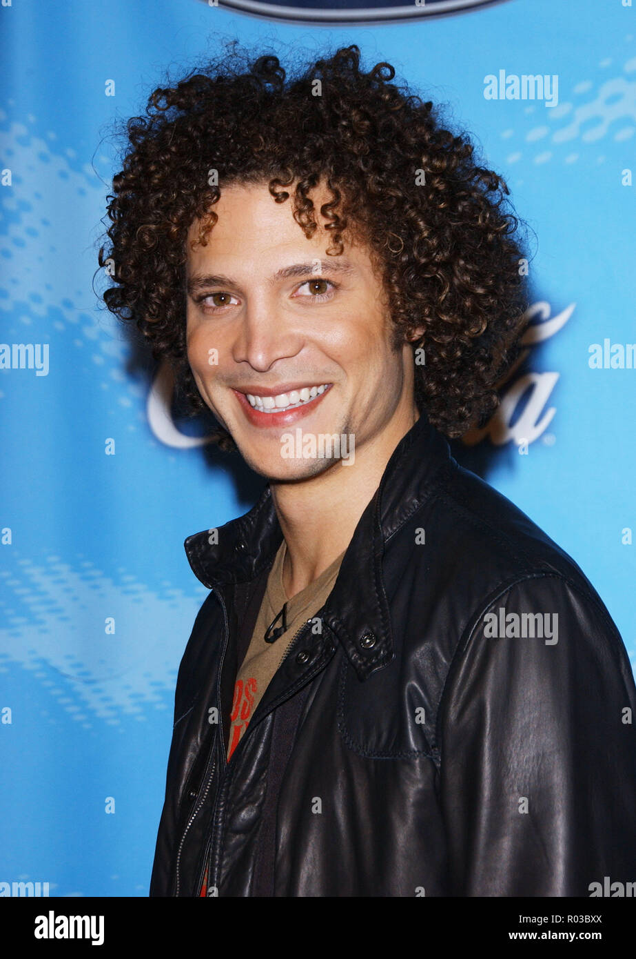 Justin Guarini arriving at the AMERICAN IDOL, The Top 12 Final ...
