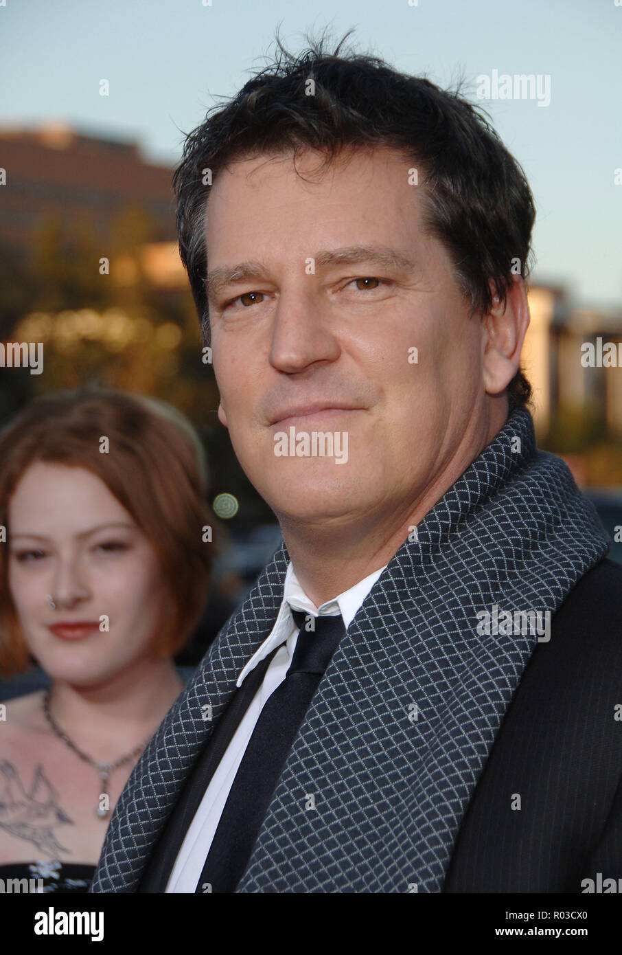 the director Stephen Hopkins arriving at the REAPING Premiere at the ...