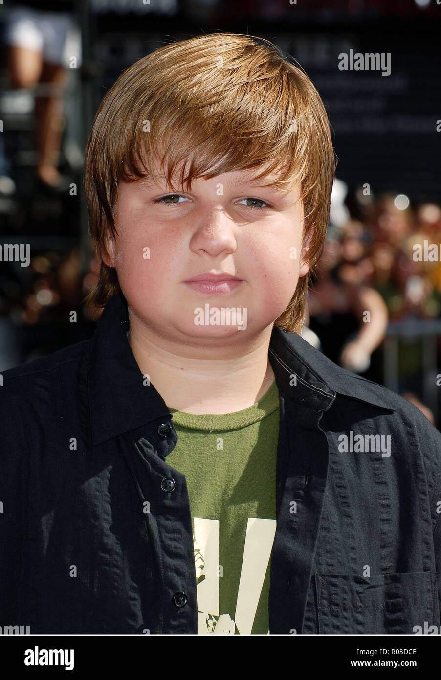 Angus T Jones arriving at the HARRY POTTER and the Order of the Phoenix ...