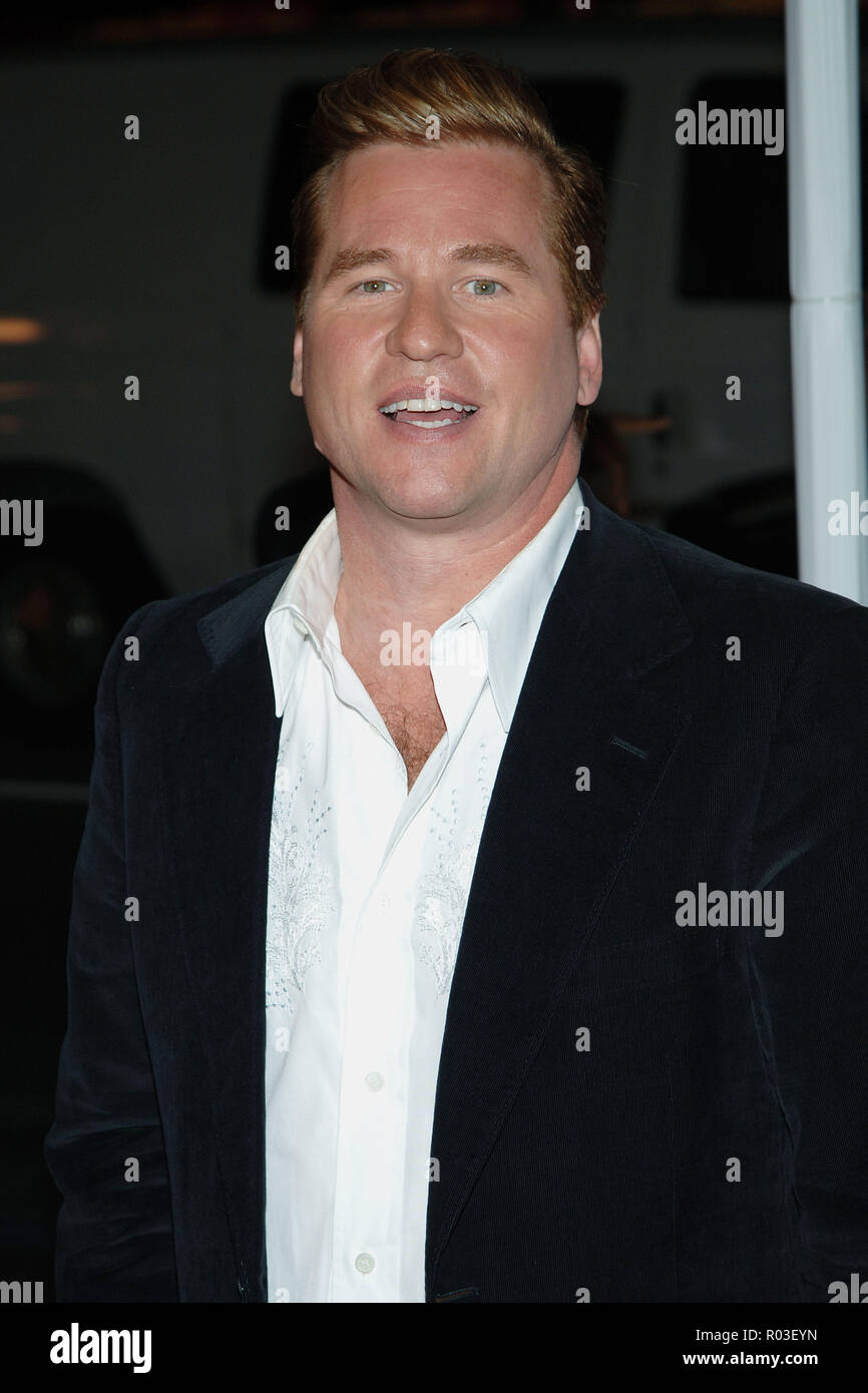 Val Kilmer arriving at the Kiss Kiss bang Bang Premiere at the Chinese ...