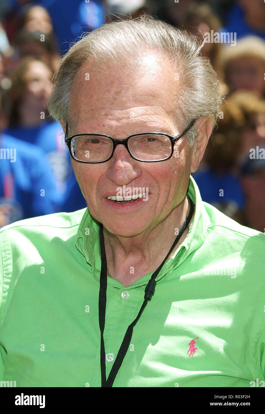 Larry King arriving at the HERBIE: Full Loaded Premiere at the El ...